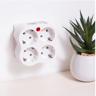 Jual Colokan Listrik Dengan 4 Lubang Krisbow Staker 4 Way Dilengkapi ...