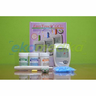 Jual ALAT CEK DARAH EASY TOUCH GCU 3IN1 ( GLUKOSA, ASAM URAT ...