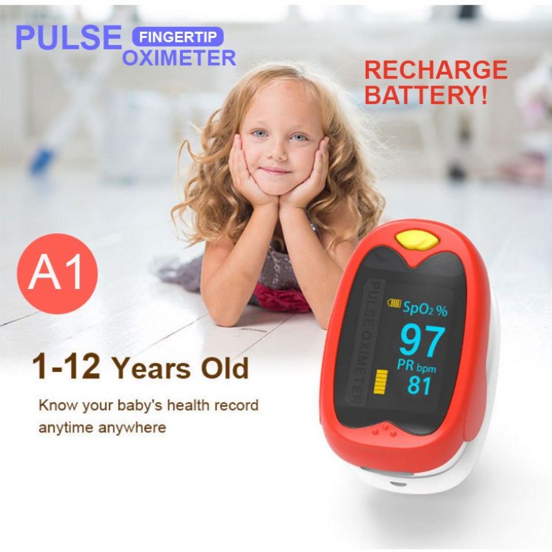 Jual FINGERTIP PULSE OXIMETER OXYMETER BAYI ANAK ALAT UKUR SATURASI ...