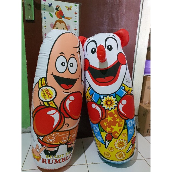 Jual samsak air balon berdiri karakter patrick badut | Shopee Indonesia