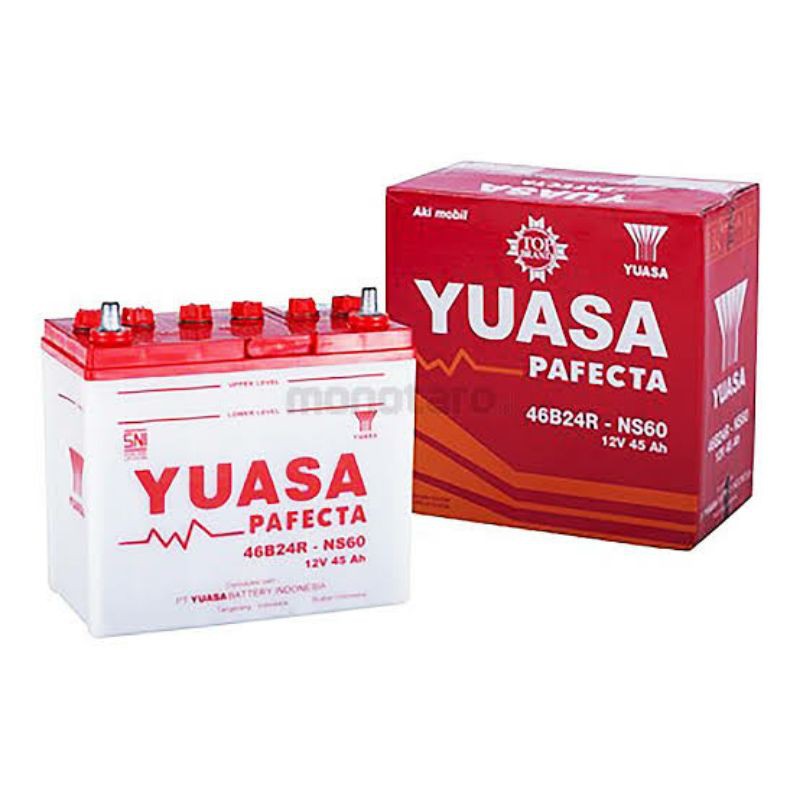Jual Aki Basah Mobil merk Yuasa NS60 45 Ampere (Avanza, Xenia, APV, Mazda) Indonesia|Shopee ...