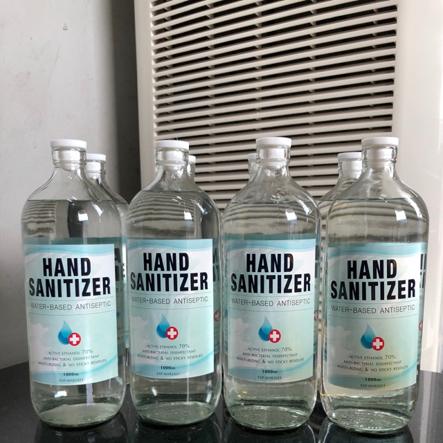 Jual HAND SANITIZER 1 liter botol bening steril | Shopee Indonesia