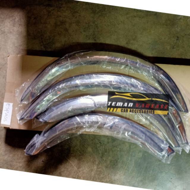 Jual LIST LIS ATAS BAN MOBIL OVER FENDER TRIM MOBIL DAIHATSU ESPASS ...