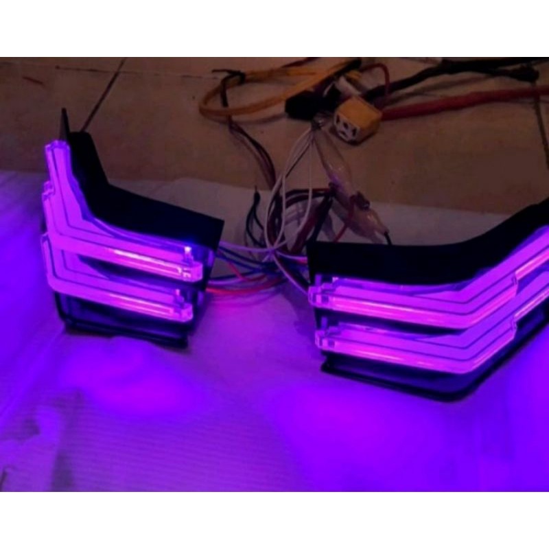 Jual headlamp Acc slim frame innova reborn lampu cakar slim | Shopee ...