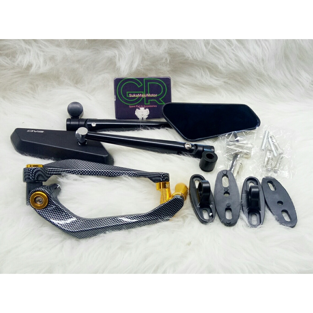 Jual Spion Circuit Black proguard handguard karbon paket universal ...