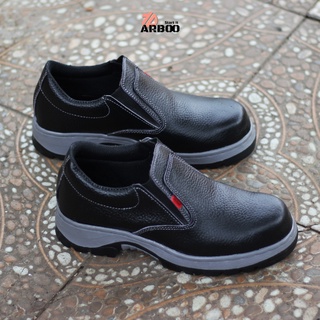 Jual Sepatu Safety Slip On King Arboo Chetaah Ujung Besi Anti Slip ...