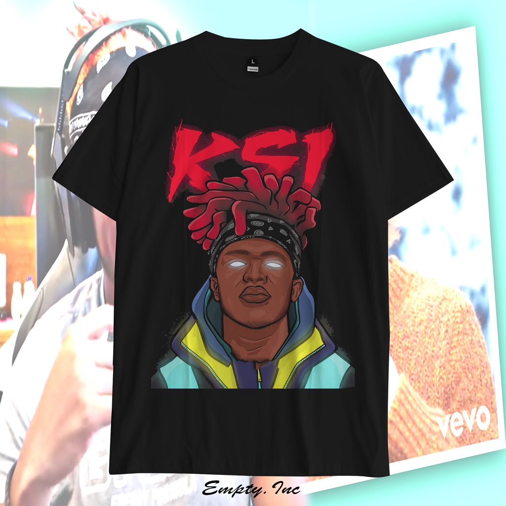 Jual Ksi Rap Tee Homage T-Shirt | Shopee Indonesia