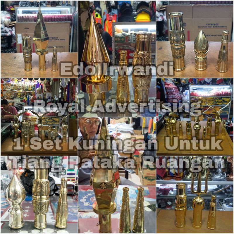 Jual Satu Set Patung Kuningan Tiang Pataka atau Kuningan Untuk Tiang ... Jual Satu Set Patung Kuningan Tiang Pataka atau Kuningan Untuk Tiang ...