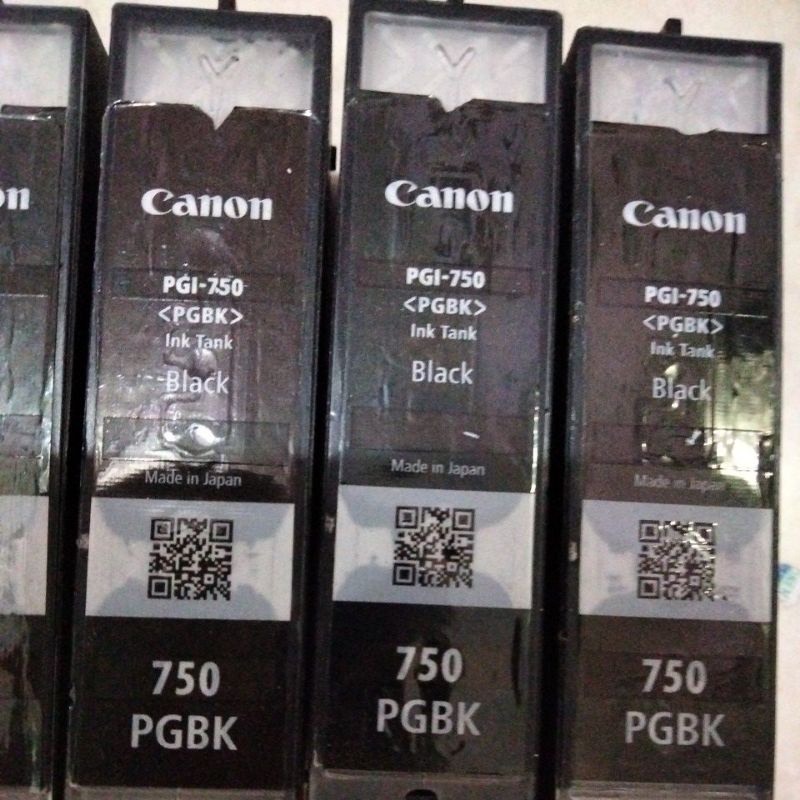 Jual Tinta cartridge Canon PGBK 750/751/752 dan Cl 751 colour. | Shopee ...