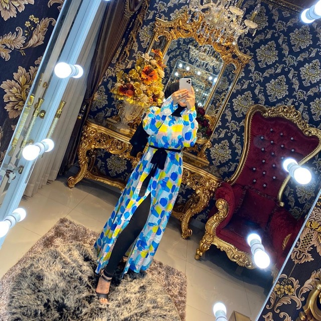 Jual New Misbel rgb ( Gamis Belah ) | Shopee Indonesia