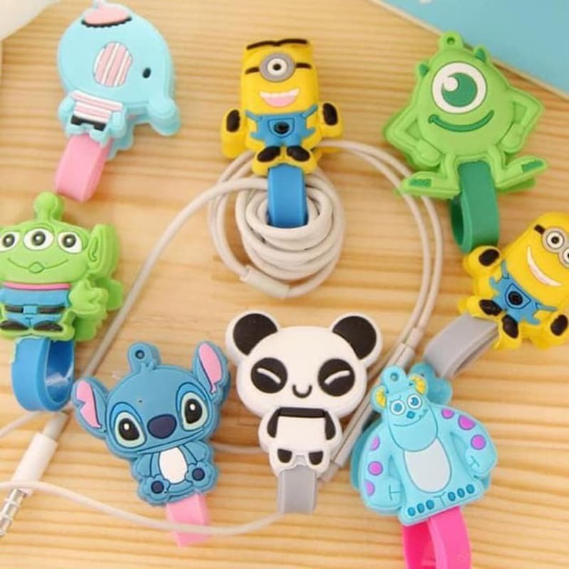 Perapi Kabel Klip Kabel Kartun PART 1 Cute Clip Cartoon Cable Earphone ...