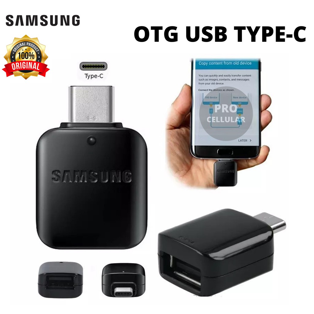 Jual Samsung Adapter OTG Usb TYPE C Connector Original | Shopee Indonesia