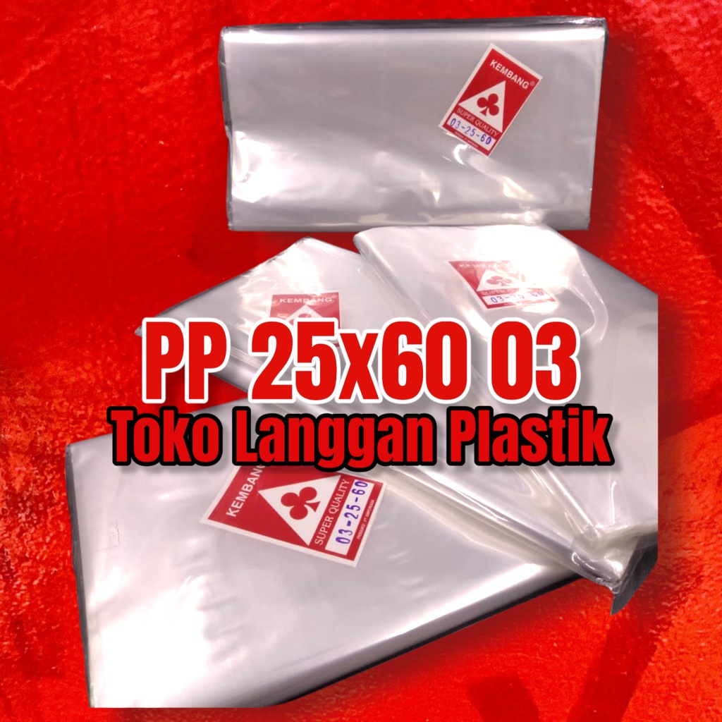 Jual Plastik PP Bening UK 25x60 cm Tebal 03 cm | Plastik Foto | Plastik Kerupuk | Plastik Snack ...