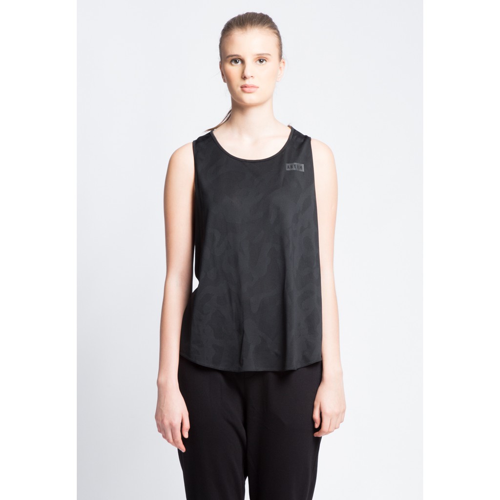 Jual ANTHM Tank Top Hitam Wanita - F-WLN110-B9 Indonesia|Shopee Indonesia