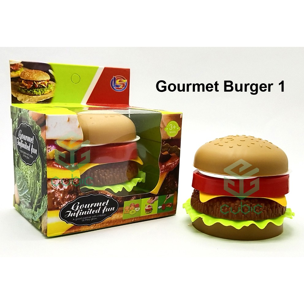 Jual Mainan Burger - Gourmet Infinited Fun Burger LF21-LF28 | Shopee ...