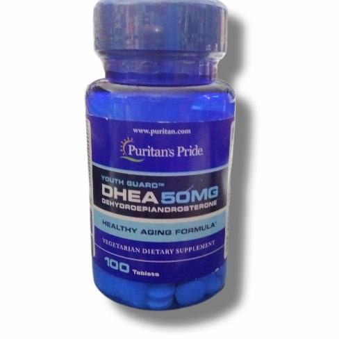 Jual Puritans Pride DHEA 50mg healthy aging formula - 100 tablet ...