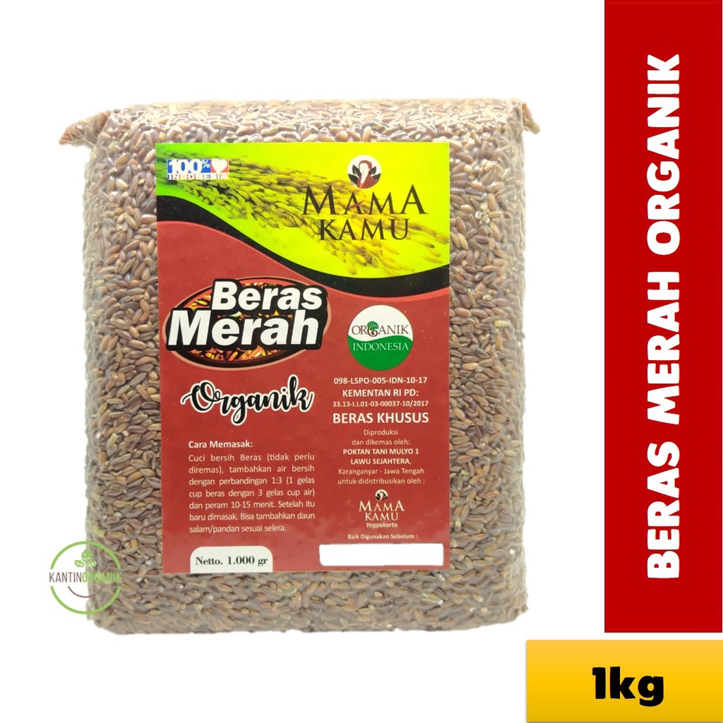 Jual Beras Organik Merah/ Menthik Putih/ Coklat/ Hitam/ Pandan Wangi ...