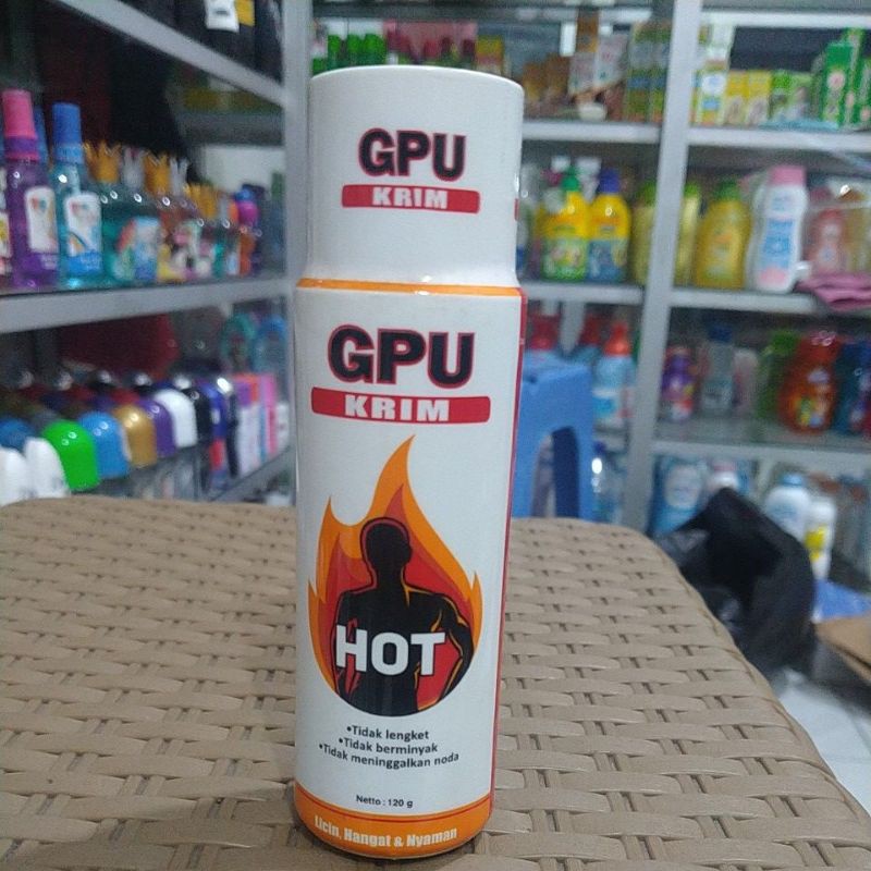 Jual GPU krim hot 120 g | Shopee Indonesia