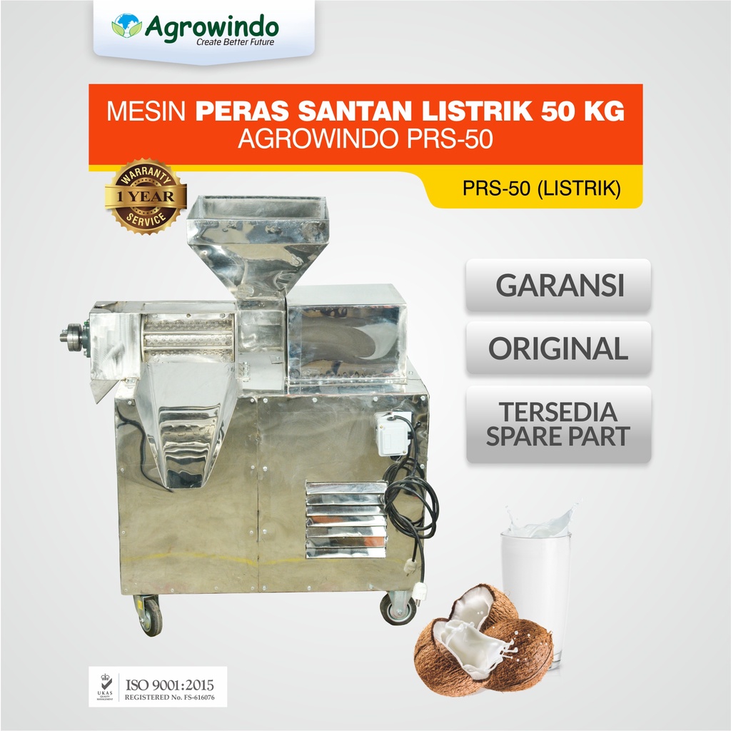 Jual Mesin Peras Santan Listrik 50 kg Agrowindo PRS-50 | Shopee Indonesia