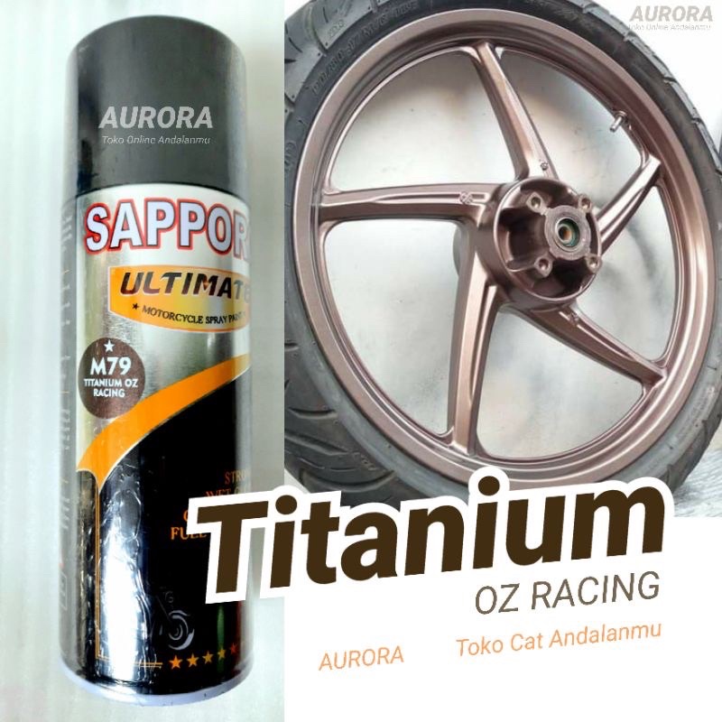 Jual SAPPORO ULTIMATE TITANIUM OZ RACING M79 pilok tahan bensin 400ml ...