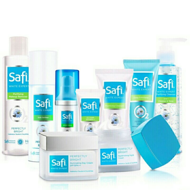 Jual SERIES SAFI WHITE EXPERT (RANGKAIAN SKINCARE) | Shopee Indonesia