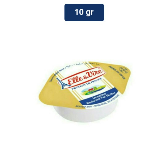 Jual Elle & Vire Butter Portion Microcup Unsalted 10 gr Indonesia ...