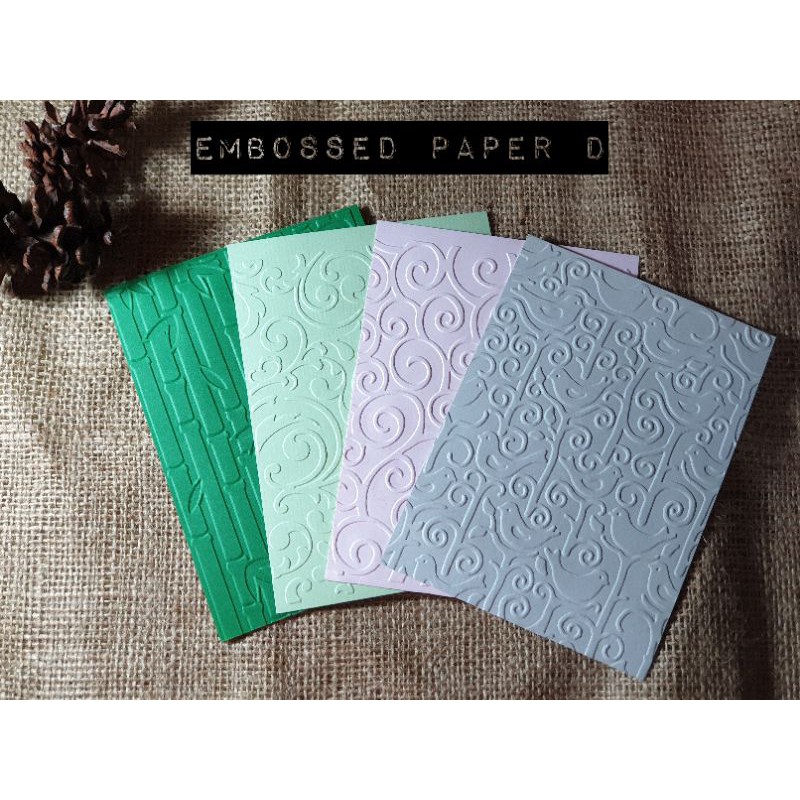 Kertas motif timbul/Embossed Paper D | Shopee Indonesia