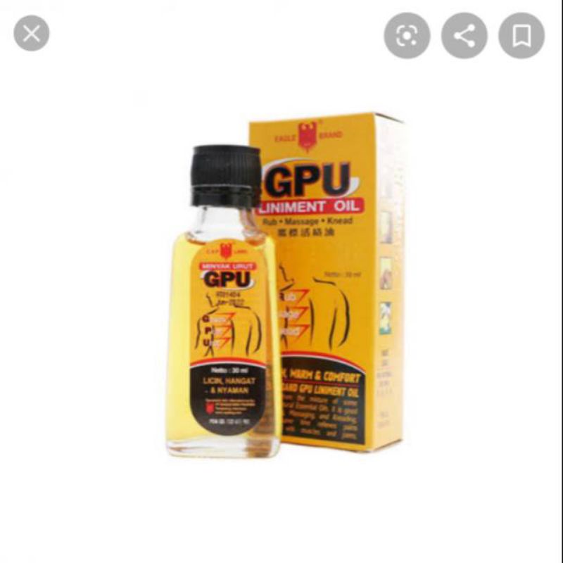Jual GPU OIL 30ML | Shopee Indonesia