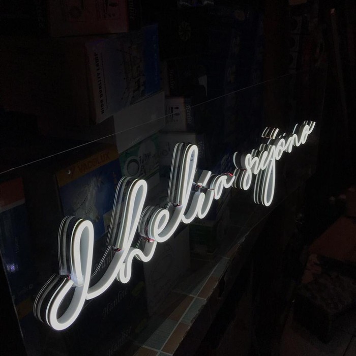 Jual Lampu Neon Sign Customized Neon LED Flex Sign Custom With Your ...