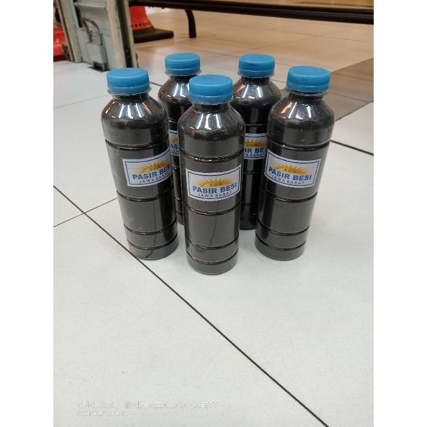 Jual Serbuk besi/pasir besi/pasir hitam/pasir ajaib/pasir magnet/1 kg ...