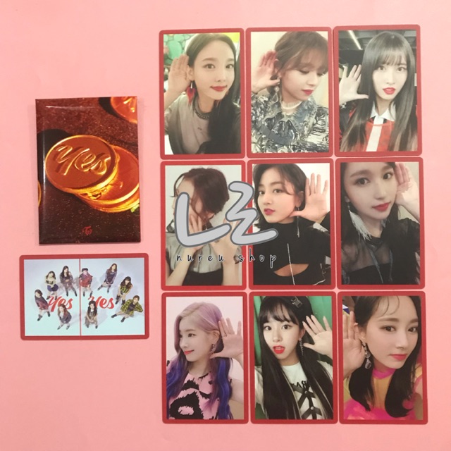 Jual TWICE - YES or YES PO Benefit Photocard Set C ver | Shopee Indonesia