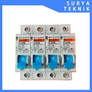 Jual MCB Merlin Gerin C32N CL 25 / MCB Merlin 25 A | Shopee Indonesia