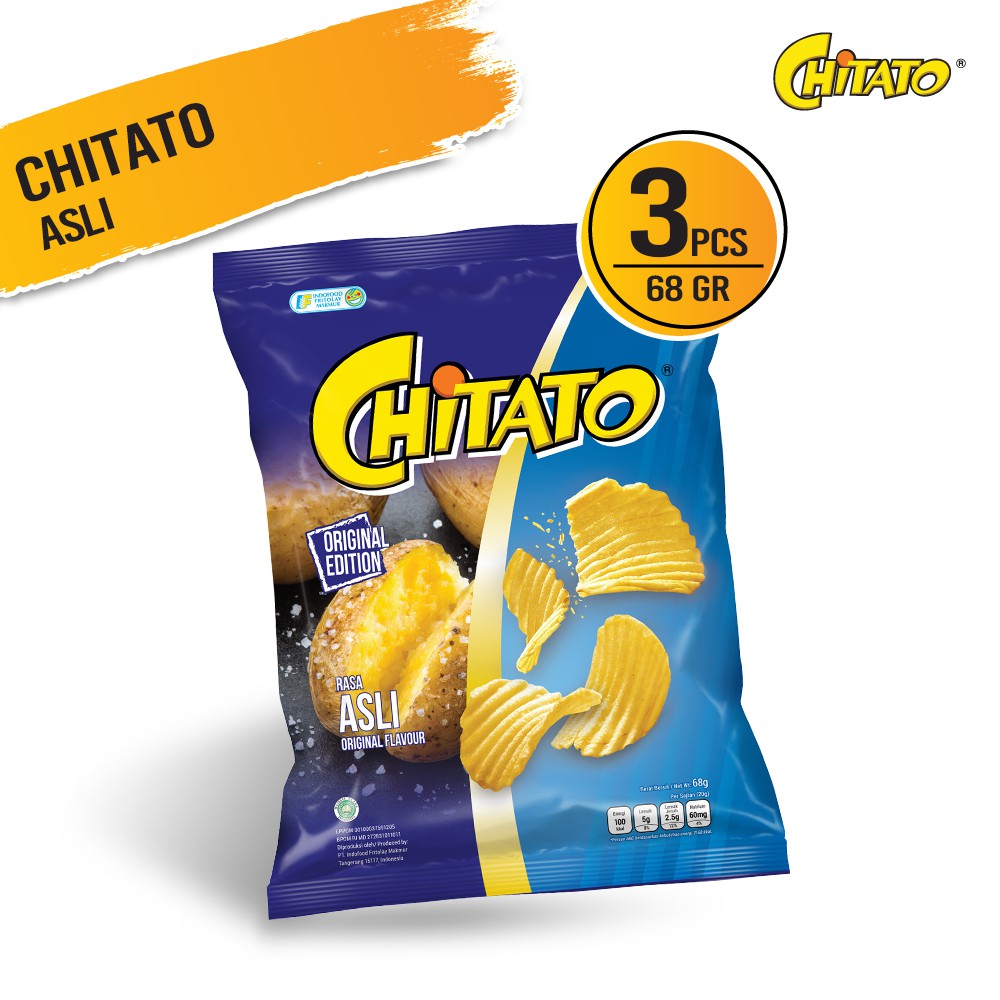 Chitato Asli 68 Gr - 3 Pcs | Shopee Indonesia