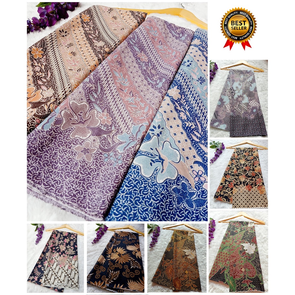 BATIK WANITA KAIN BATIK METERAN BAHAN BATIK METERAN KAIN BATIK KATUN ...