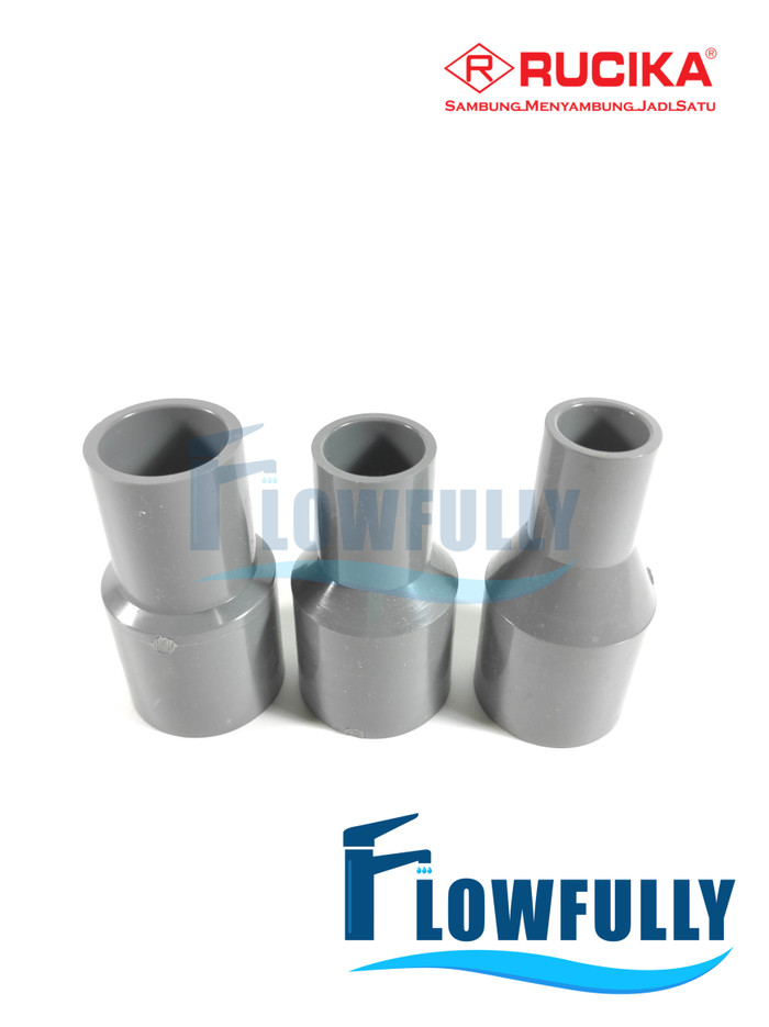 Jual REDUCING SOCKET AW 1 1/4 x 3/4 inch RUCIKA PVC VERLOP SOK REDUCER ...