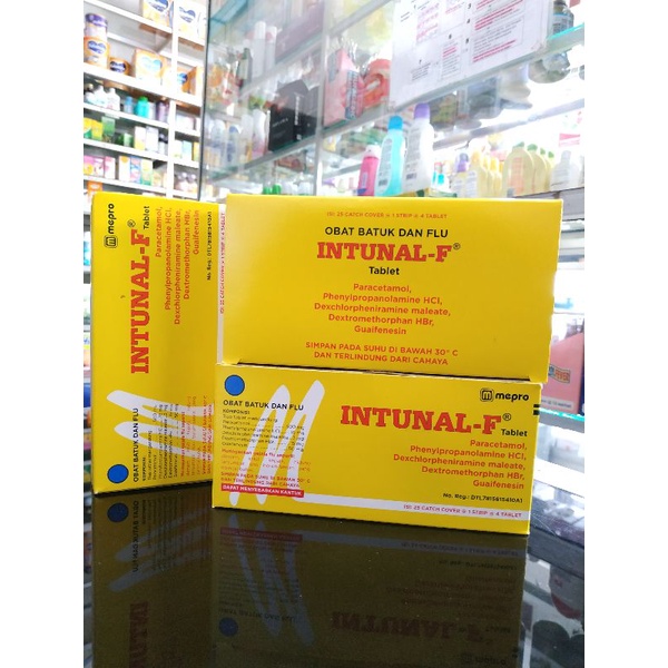 Jual INTUNAL F FORTE 1 BOX @25 STRIP | Shopee Indonesia