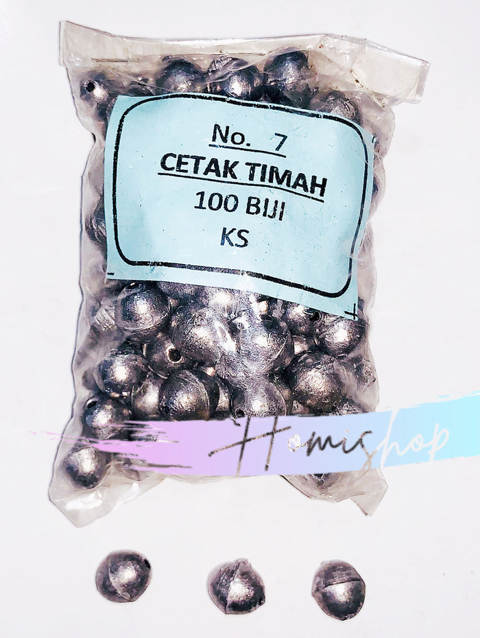 Jual Harga 1 butir - Timah Bulat Merica No.7 - Timbel | Pemberat ...