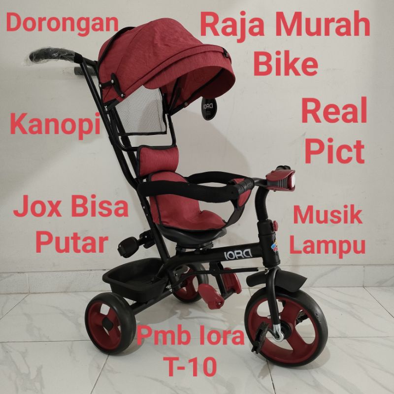 Jual Sepeda Anak Roda Tiga Pmb Iora T-10 Sepeda Roda Tiga Iora T10 ...