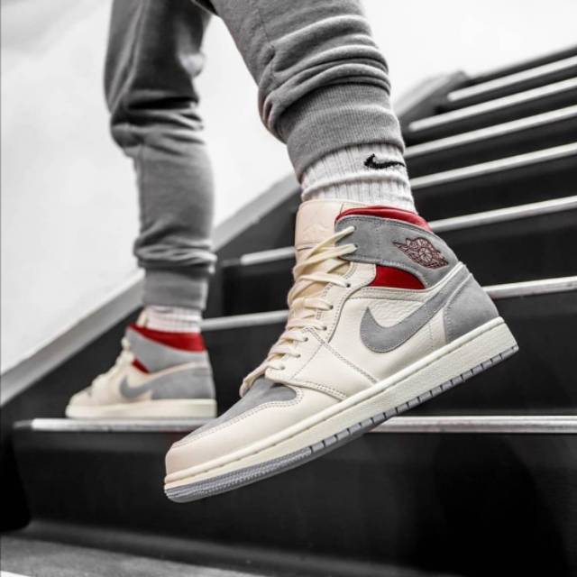 Jual Sepatu Nike air Jordan 1 Mid sneakerstuff Anniversary | Shopee ...