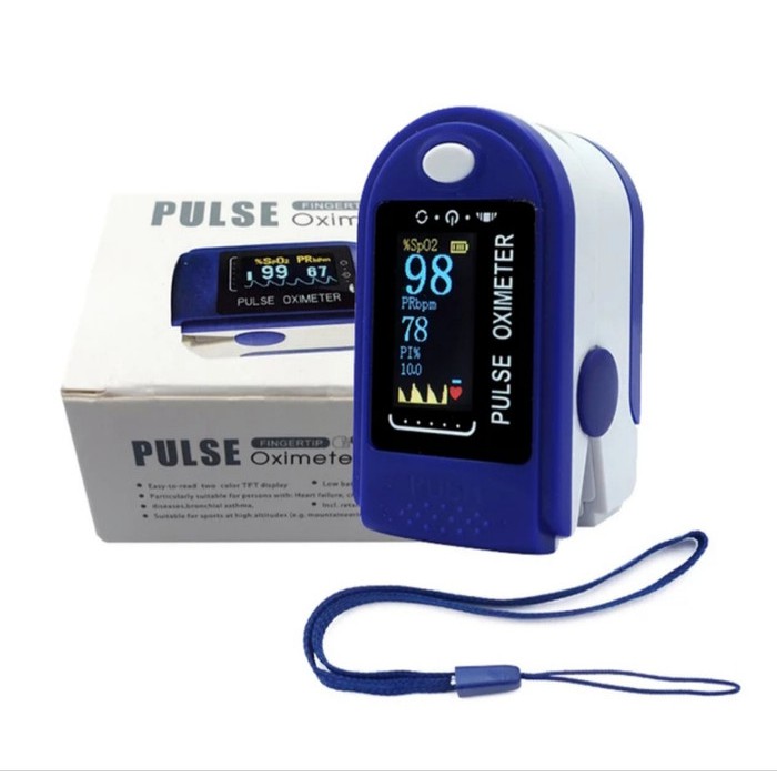 Jual Oximeter Alat Pengukur Kepekatan Oxygen Pulse Oxymeter Fingertips ...