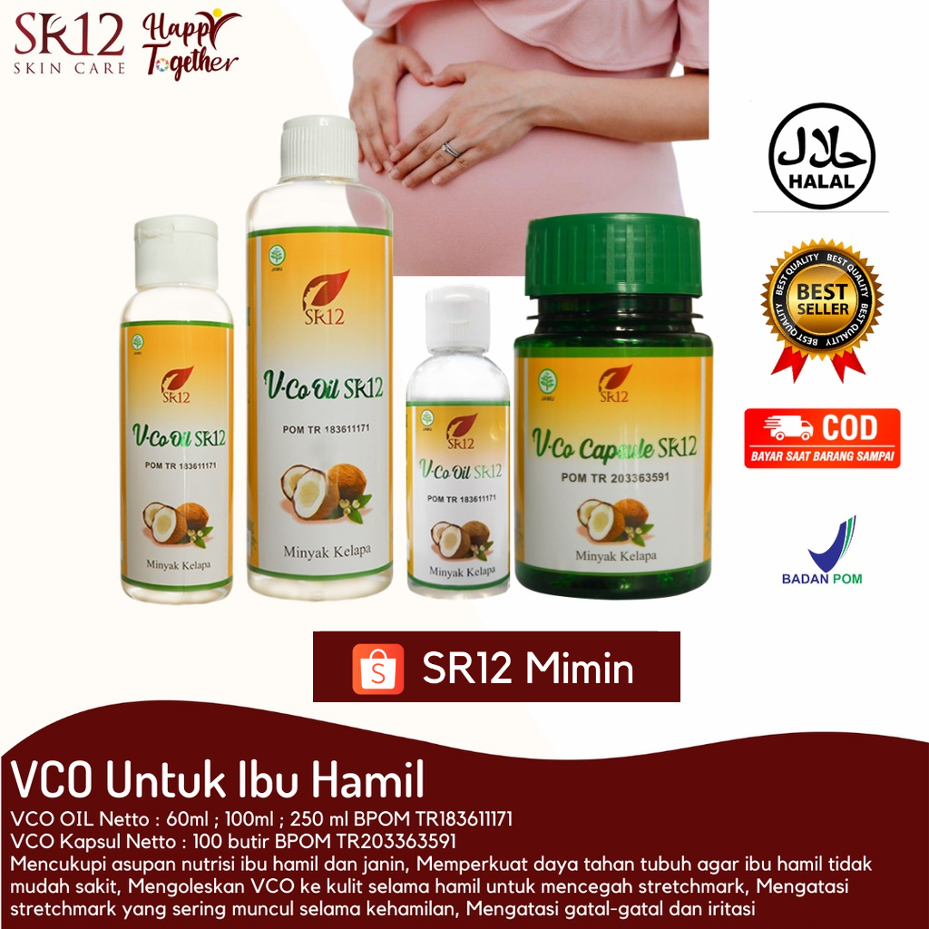 Jual Minyak Kelapa SR12 / VCO SR12 / Minyak Kelapa Untuk Hamil / Manfaat Minyak Kelapa Untuk Ibu ...