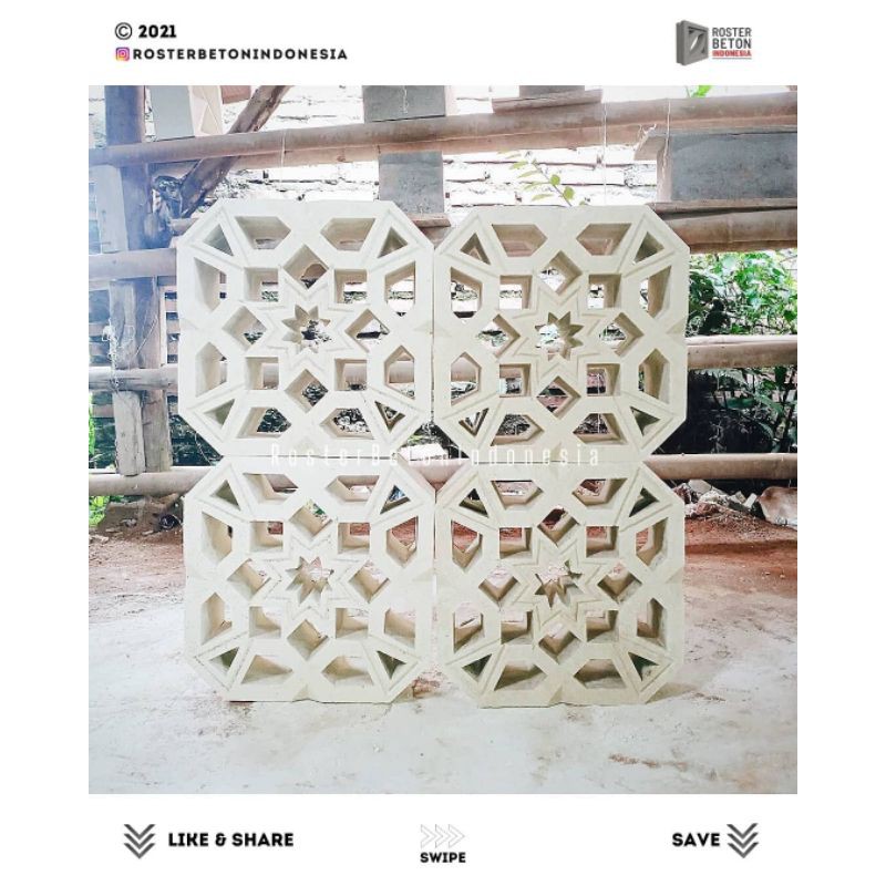 Jual roster krawangan big size | Shopee Indonesia