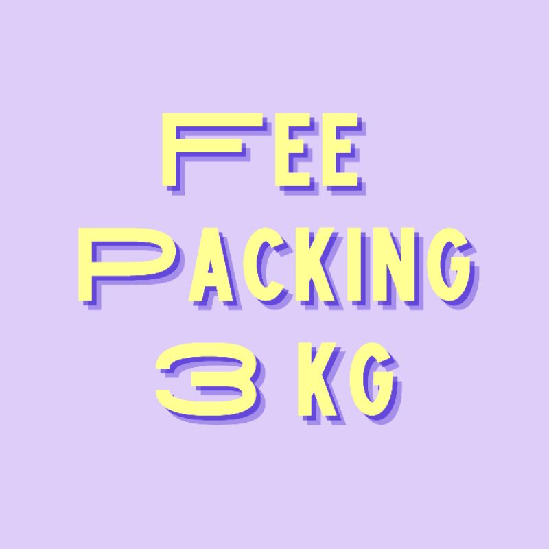 Jual Fee Packing GO by PURPLEKISS | Shopee Indonesia