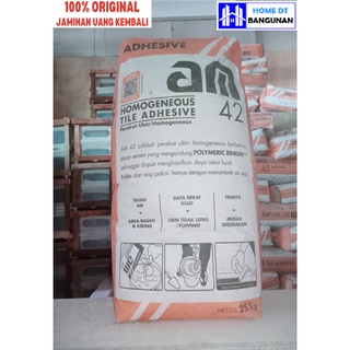 Jual AM Mortar AM 42 am42 - Perekat Keramik Homogeneous kemasan 25kg ...