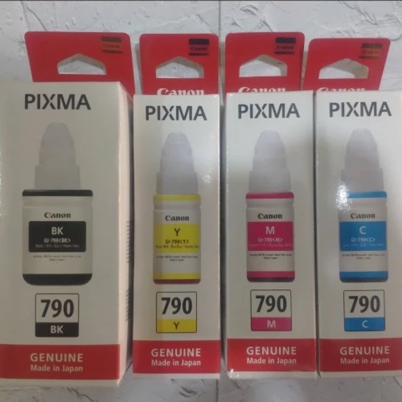 Jual Tinta 790 Canon Sett Original Resmi Datascript ( 4 Warna ...