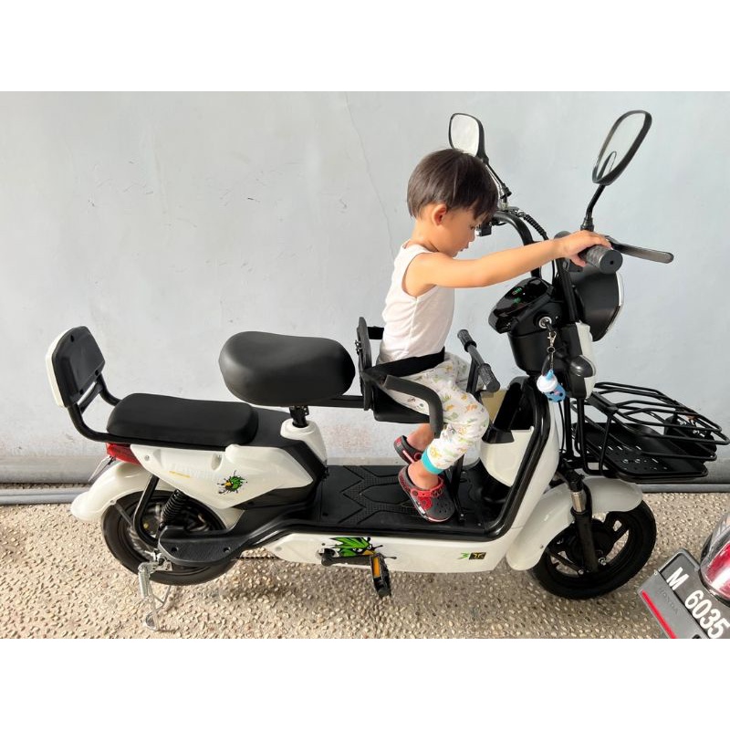 Jual boncengan sepeda listrik anak depan boncengan anak sepeda listrik ...