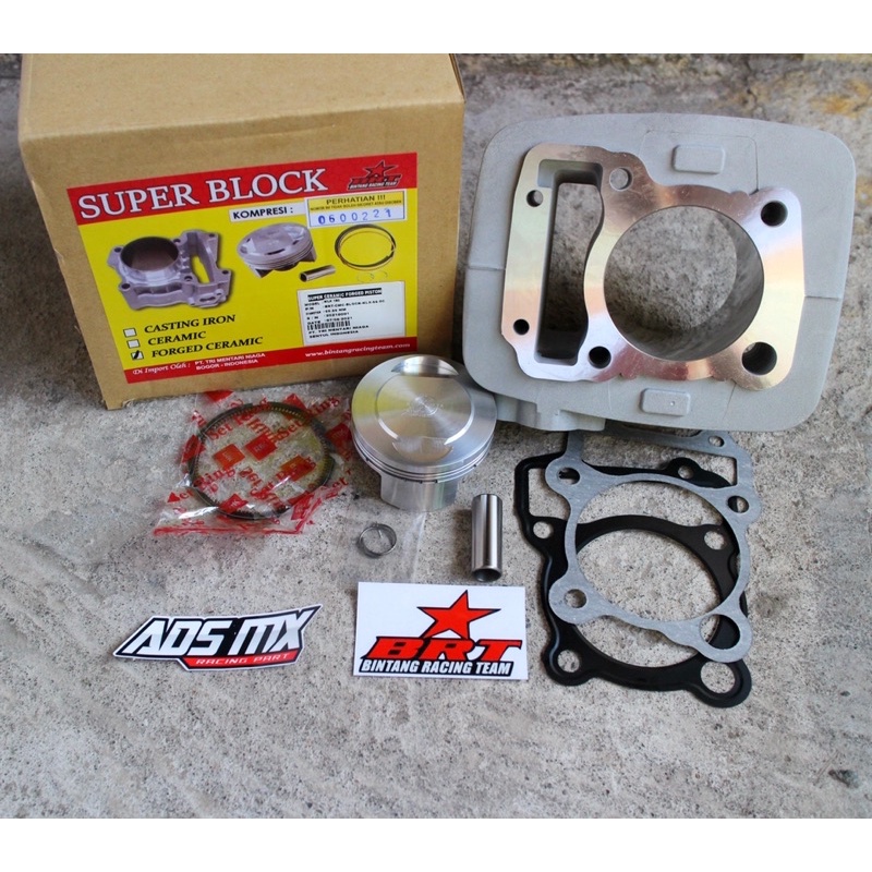 Jual Blok KLX BRT Ceramic 63 66 68 KLX150 DTRACKER 150 KLX 140 Keramik BF Block | Shopee Indonesia