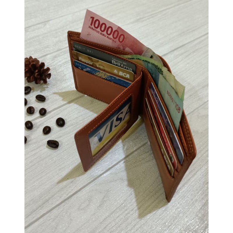 Jual DOMPET KULIT PRIA FULL KULIT ASLI ( Tanpa furing/kain ) | Shopee ...