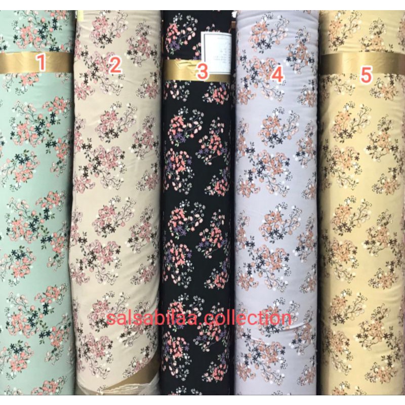 Jual Bahan Kain Wolfis/Wolvis/woolpeach monalisa premiun | Shopee Indonesia