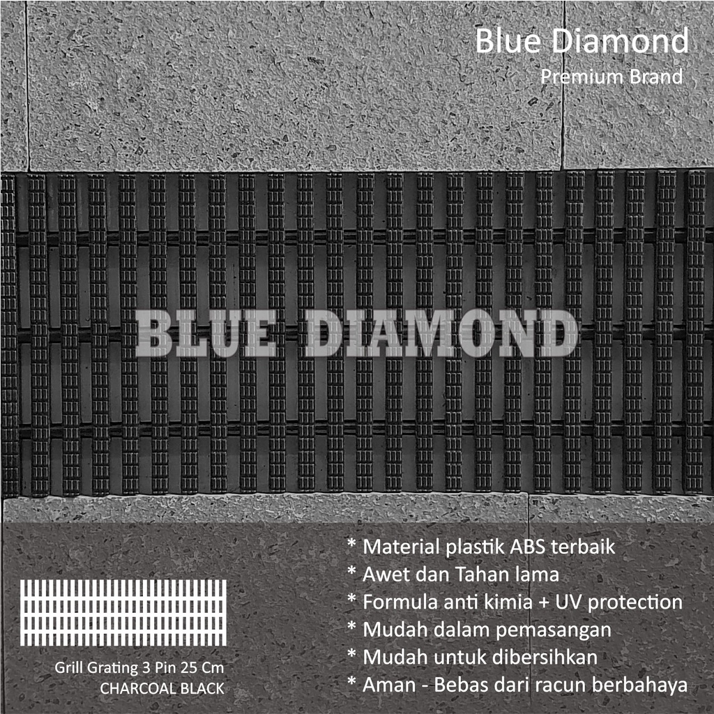 Jual Grill Grating BLUE DIAMOND Tutup Penutup Got Selokan Air Lebar 25 ...